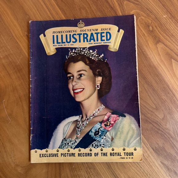 Other | Queen Elizabeth Ii Royal Tour Illustrated Homecoming Souvenir ...